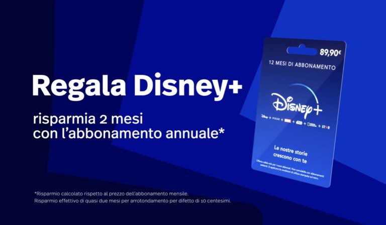 Disney Plus carta regalo: come funziona?