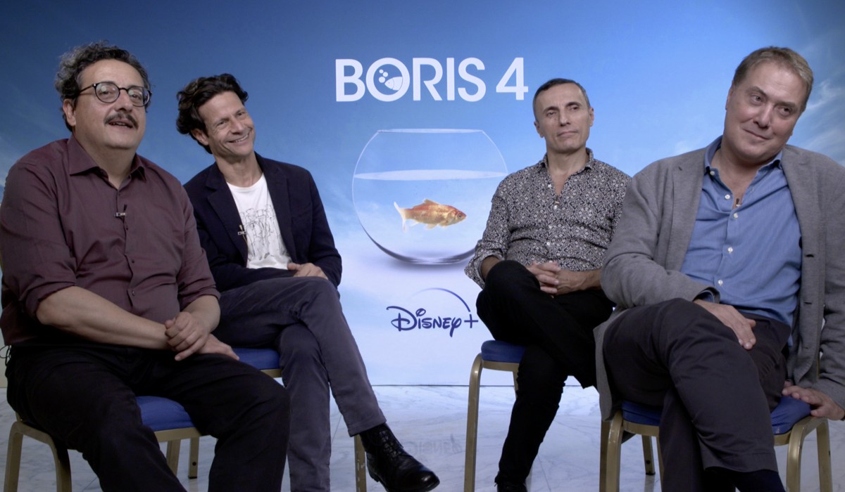 Boris 4, Corrado Guzzanti, Andrea Sartoretti, Valerio Aprea e Massimo ...