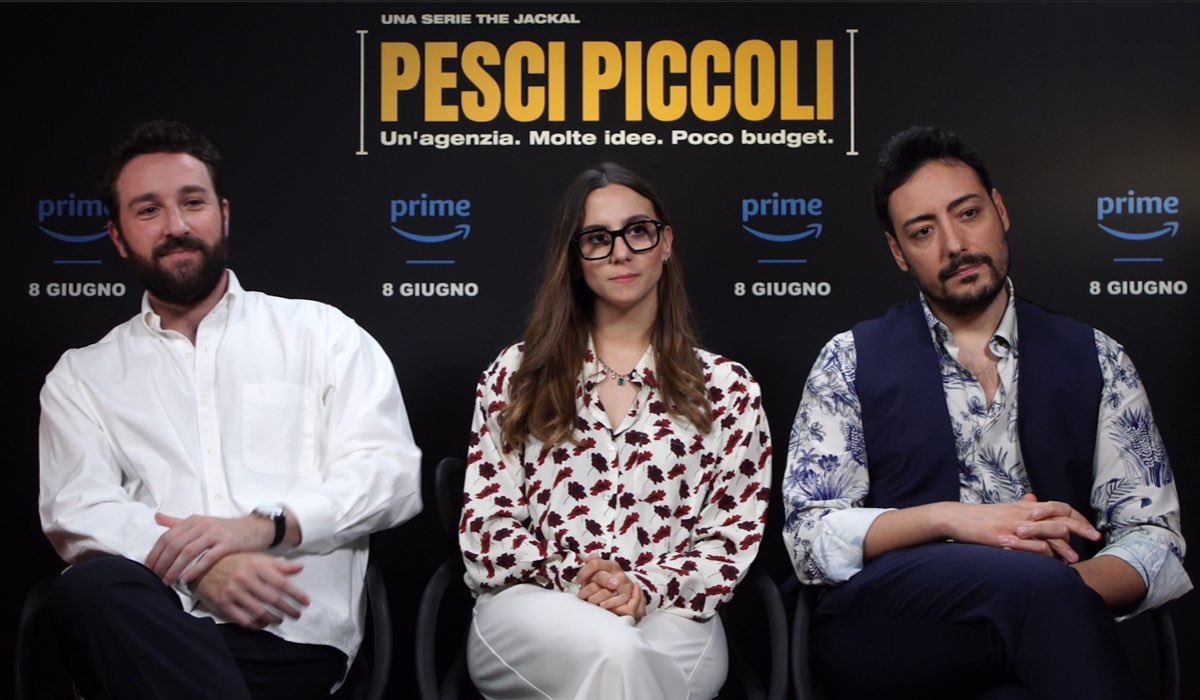Pesci Piccoli, intervista a Francesco Ebbasta, Aurora Leone e Ciro Priello