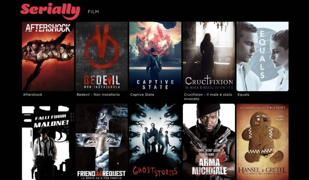 Serially, arriva la sezione film dal 24 aprile 2024