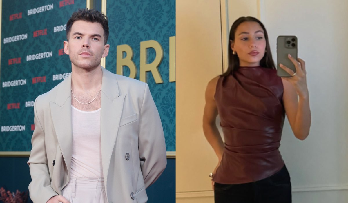 Bridgerton, Luke Newton paparazzato con Antonia Roumelioti